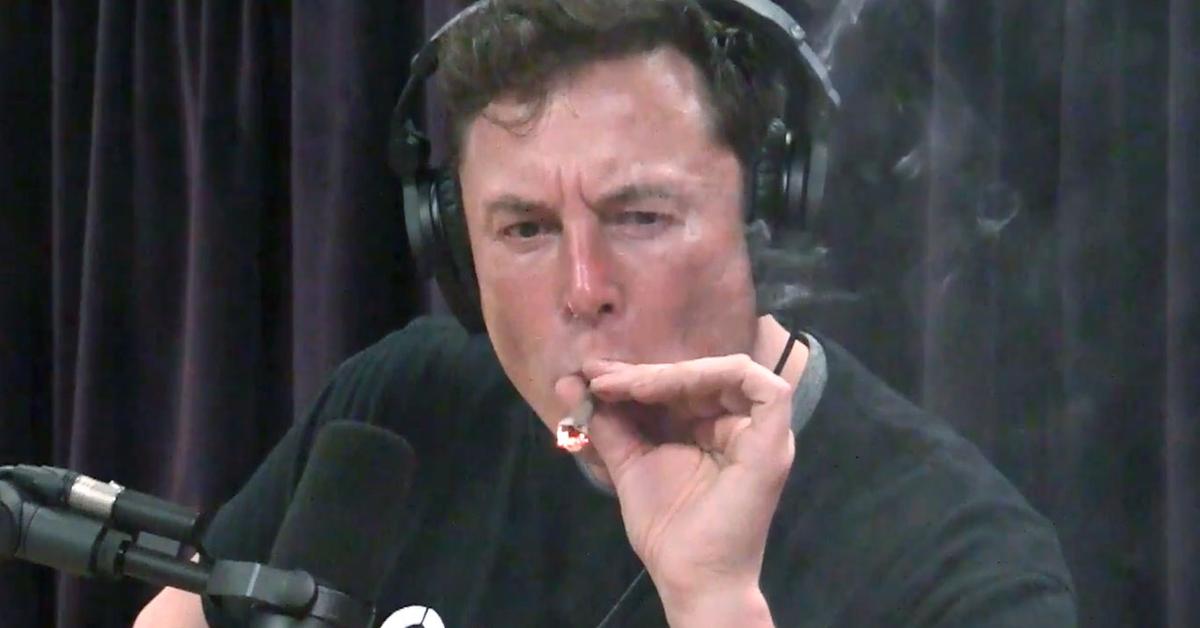 Telsa Stock Plummets After CEO Elon Musk Is Caught On Camera Smoking ...