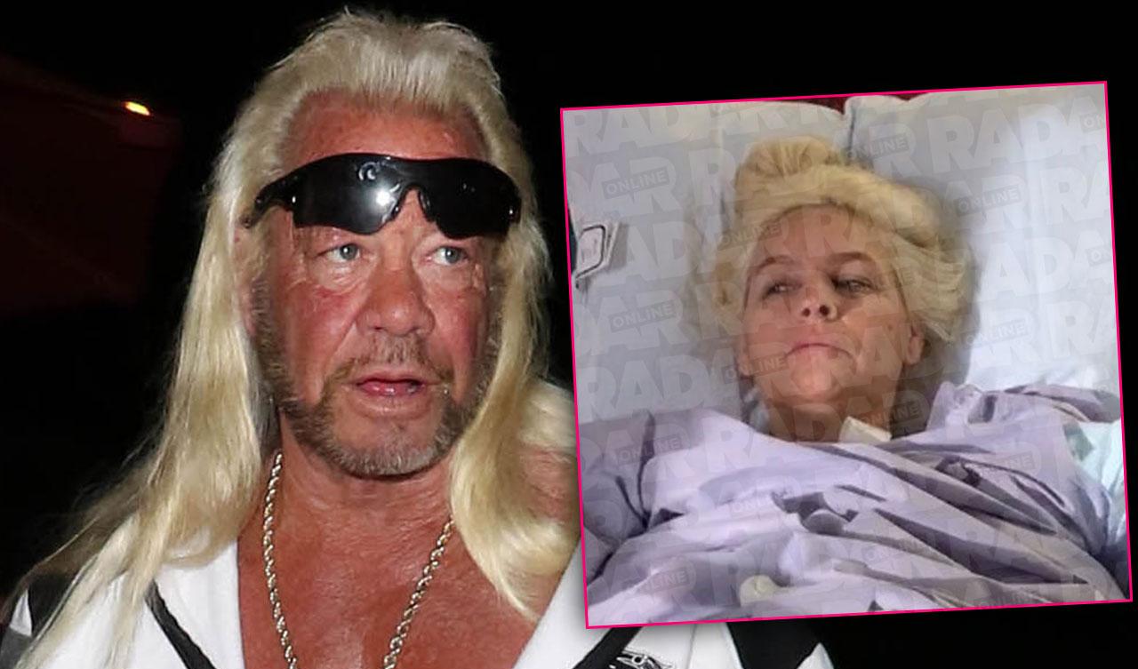 Dog The Bounty Hunter's Wife Beth Cries In Shocking Hospital Photos