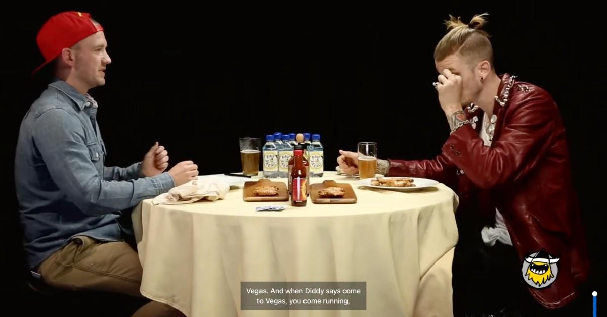 Machine Gun Kelly Had Two-Day Bender in Vegas with Sean 'Diddy' Combs