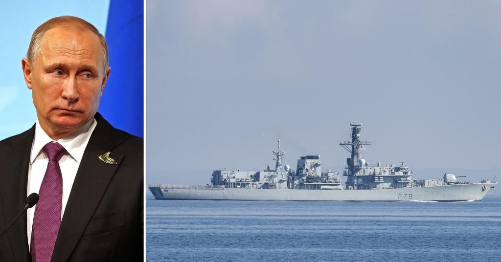 Vladimir Putin's Navy Frigate 'Sailed Towards The US In Show Of Strength'