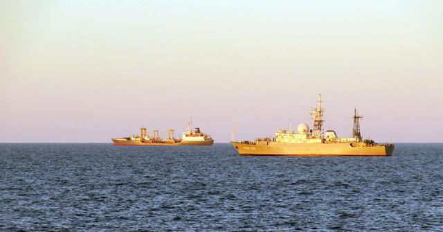 Vladimir Putin's Navy Frigate 'Sailed Towards The US In Show Of Strength'