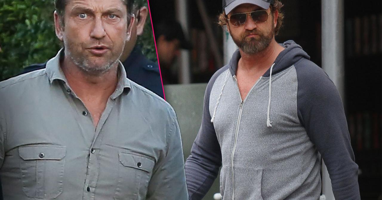 Bloated Gerard Butler Heads To Fat Camp