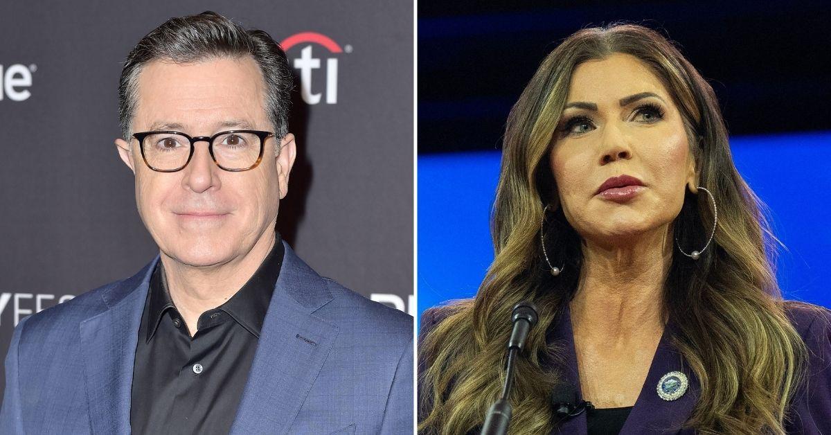 Stephen Colbert Ridicules Kristi Noem for Killing Her 14-month-old Puppy