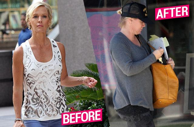 Jennie Garth Shows Off Shocking Weight Gain In Stretched-To-The-Limit ...