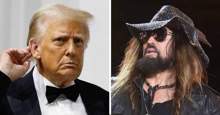 Billy Ray Cyrus Ripped for 'Awful' Performance at Trump’s Liberty Ball