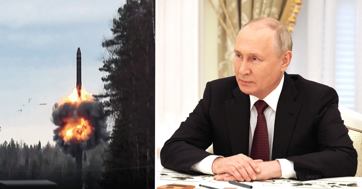 Putin's Doomsday Nuke Dubbed 'Satan-2' is Placed on Combat Duty for the ...