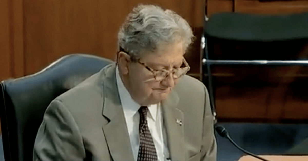 Watch Louisiana Senator John Kennedy Read Explicit Passages at Book Ban ...