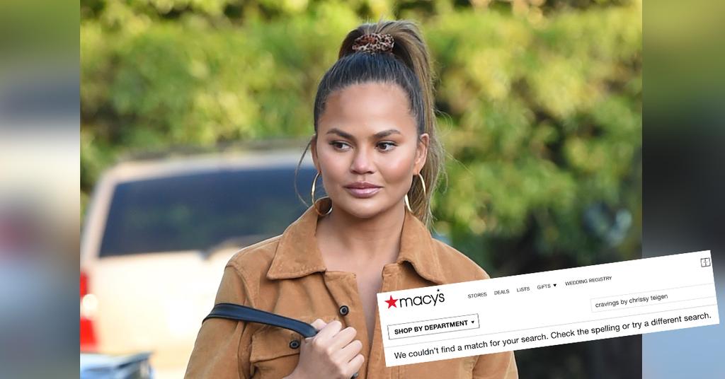 Chrissy Teigen's Cravings Cookware Line Pulled From Macy's Website Amid ...