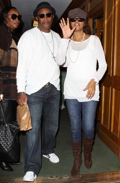 Whitney Houston Is Photographed Leaving A Medical Building