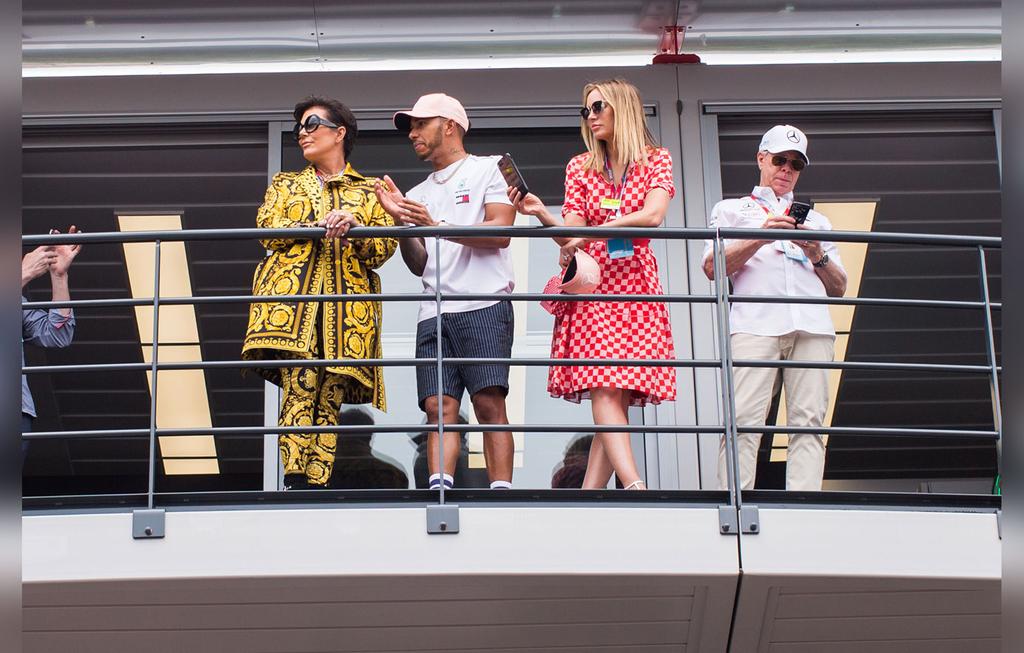 Kris Jenner And Corey Gamble Hit Monaco Grand Prix