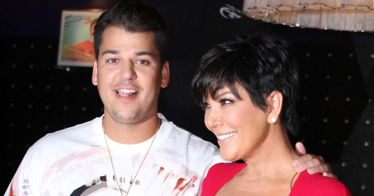 Rob Kardashian Accused Of Sponging Off Kris Jenner And Her Wealth