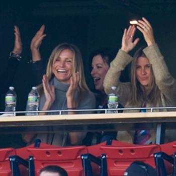 PHOTOS: Cameron Diaz Cheers On A-Rod As Yankees Trounce Rival Boston