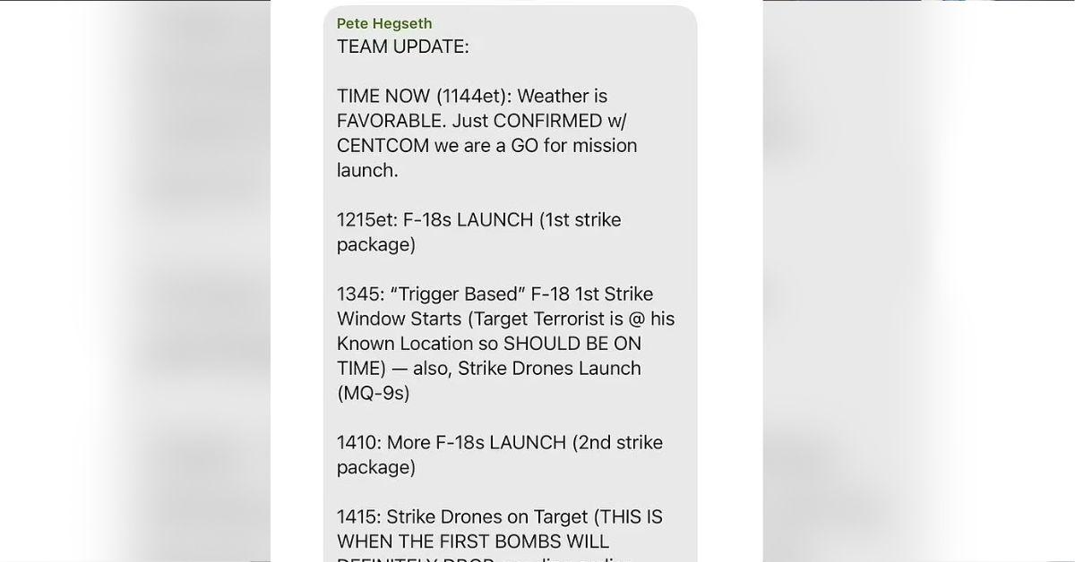 Leaked War Plan Texts Scandal Explodes — With Pete Hegseth Being Sued