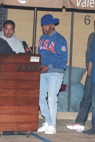 Jamie Foxx Honors Muhammad Ali In Cassius Clay Outfit