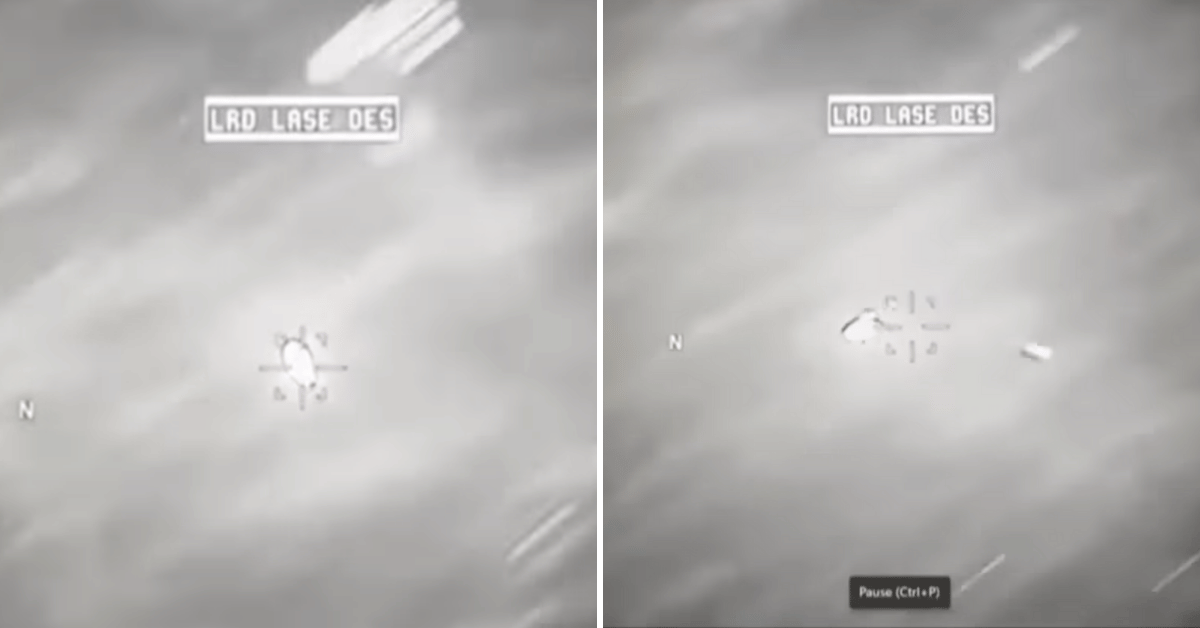 Video Reveals 'UFO' Miraculously Unscathed After Hellfire Missile Strike