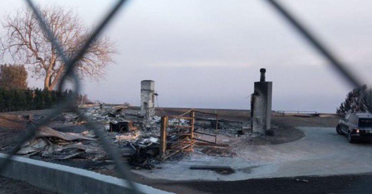 Dramatic Photos Show Hunter Biden’s Malibu Home Burned to the Ground