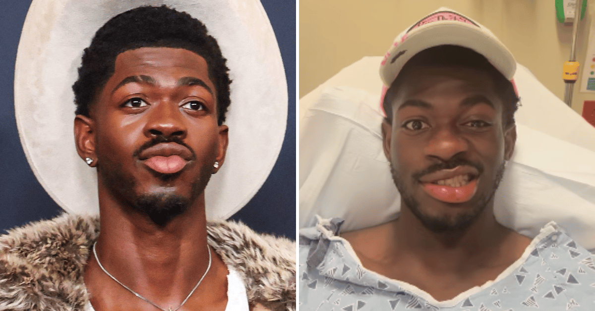 Lil Nas X Says He 'Lost Control' of Half His Face in Video From Hospital