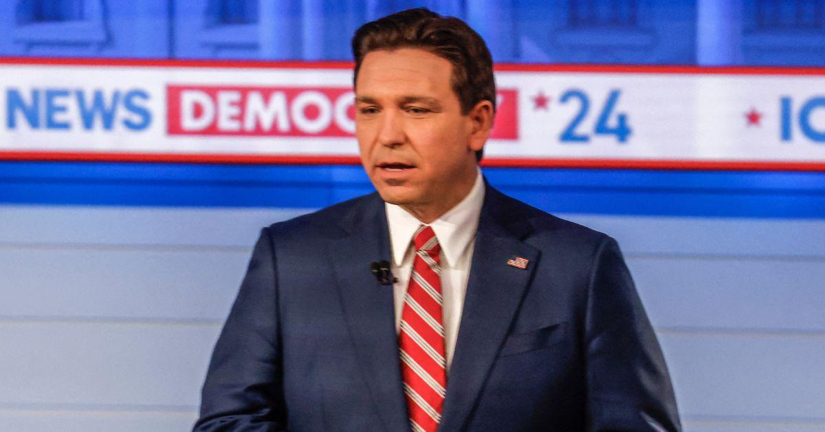 Ron DeSantis Given 'Participation Trophy' Ahead Of Iowa Caucus