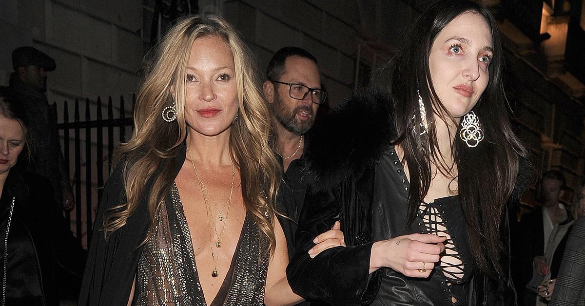 Kate Moss Suffers Wardrobe Malfunction After Slurred Speech
