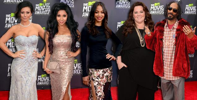 2013 MTV Movie Awards: Stars Arrive On The Red Carpet