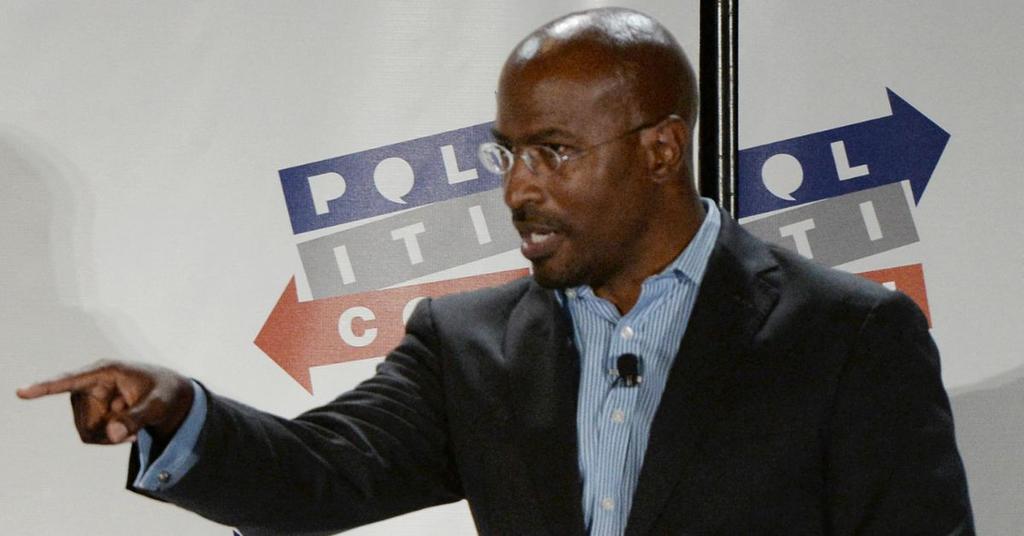 Vivek Ramaswamy Trashes CNN's Van Jones During Turning Point USA Speech