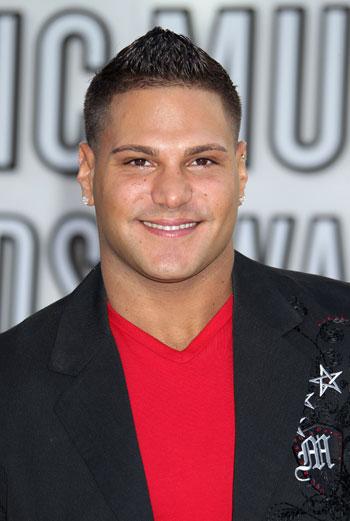 EXCLUSIVE: Jersey Shore's Ronnie Leaves Night Club With Two Maxim Models