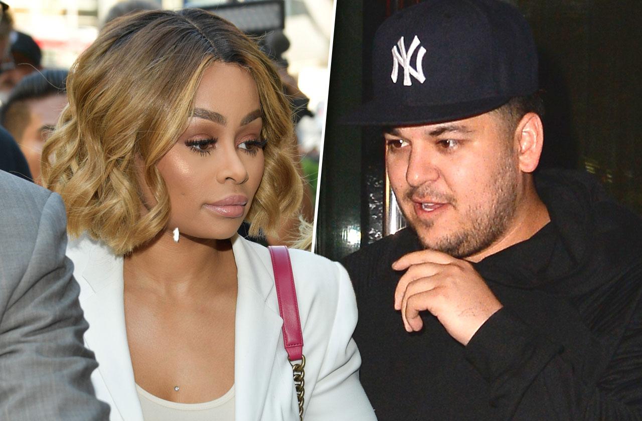 [pics] Rob Kardashian Blac Chyna In Court For Revenge Porn