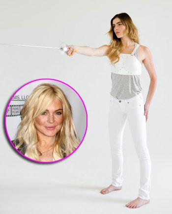 Ali Lohan Strikes A Pose -- See Her First Modeling Photo