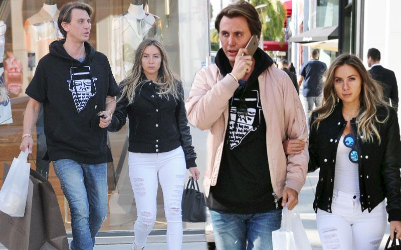 Kim Would Approve! Jonathan Cheban & Girlfriend Enjoy Some Retail Therapy