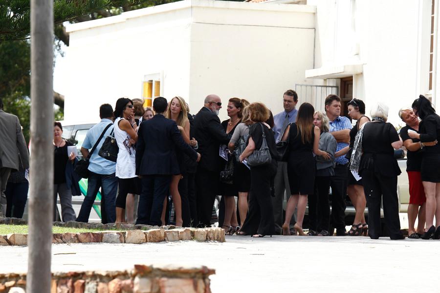 Friends And Family Attend Reeva Steenkamp's Funeral