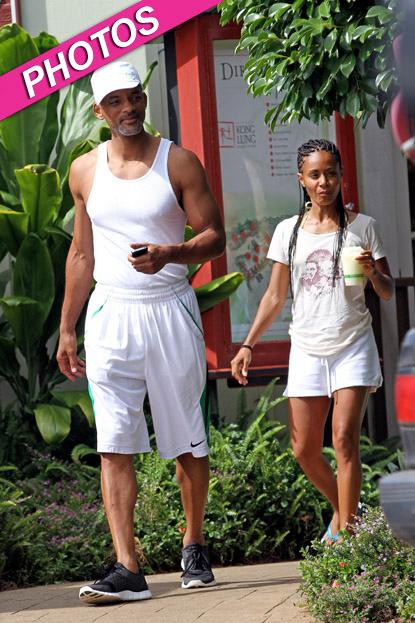 Will Smith & Jada Pinkett-Smith -- Last Photographed Together In Hawaii ...