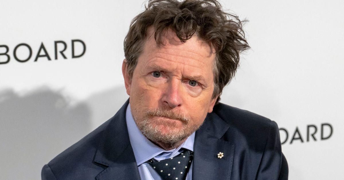 Michael J. Fox Forced to Sit in Chair During Rare Red-Carpet Appearance