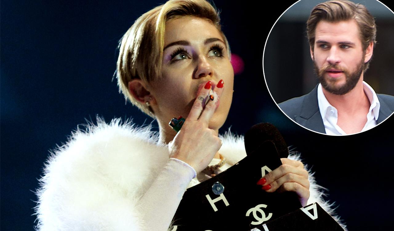 Pot-Puffing Miley Cyrus' Wedding Plans Go Up In Smoke