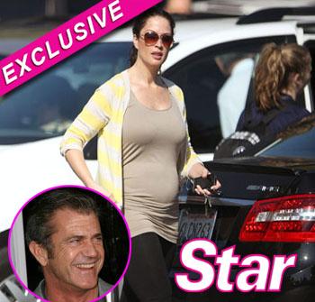 Pregnant Reality Star Claims Mel Gibson Is The Father Of Her Baby