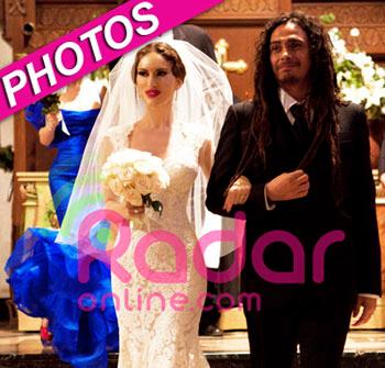Korn Guitarist James Munky Shaffer Marries Actress Evis Xheneti In Paris