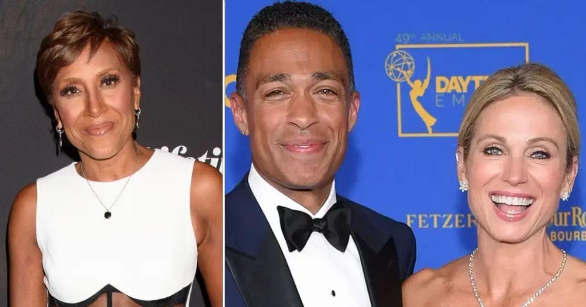 Robin Roberts Banned Amy Robach And T.J. Holmes From Wedding