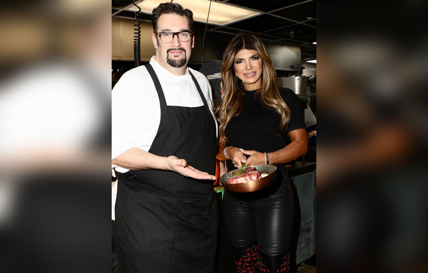 Keeping Her Spirits Up! Teresa Giudice Meets Chef Michael Vignola – See ...