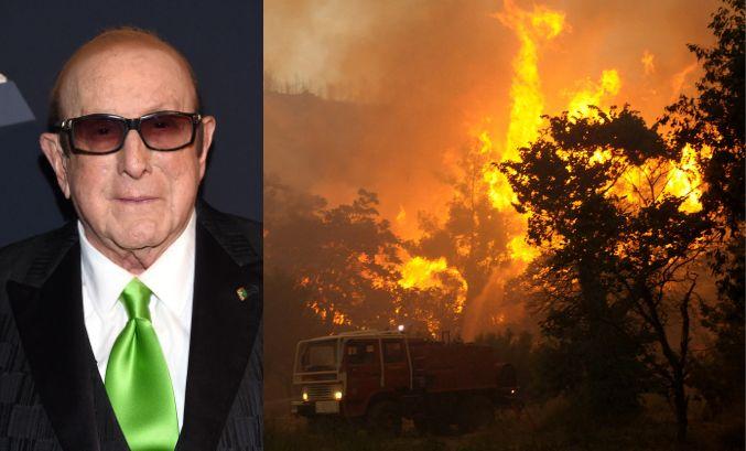 Clive Davis Slammed For Lavish Pre-Grammy Gala During L.A. Wildfires