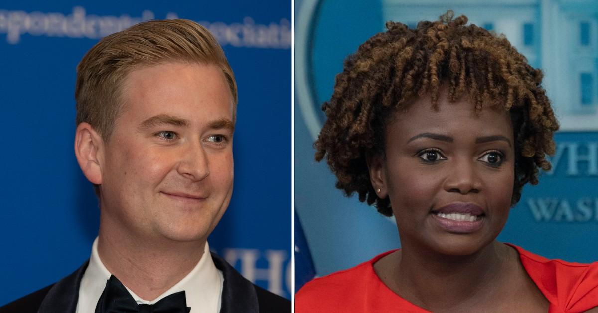 Peter Doocy Confronts Karine Jean-Pierre Over Claims Trump Stole 2016 ...