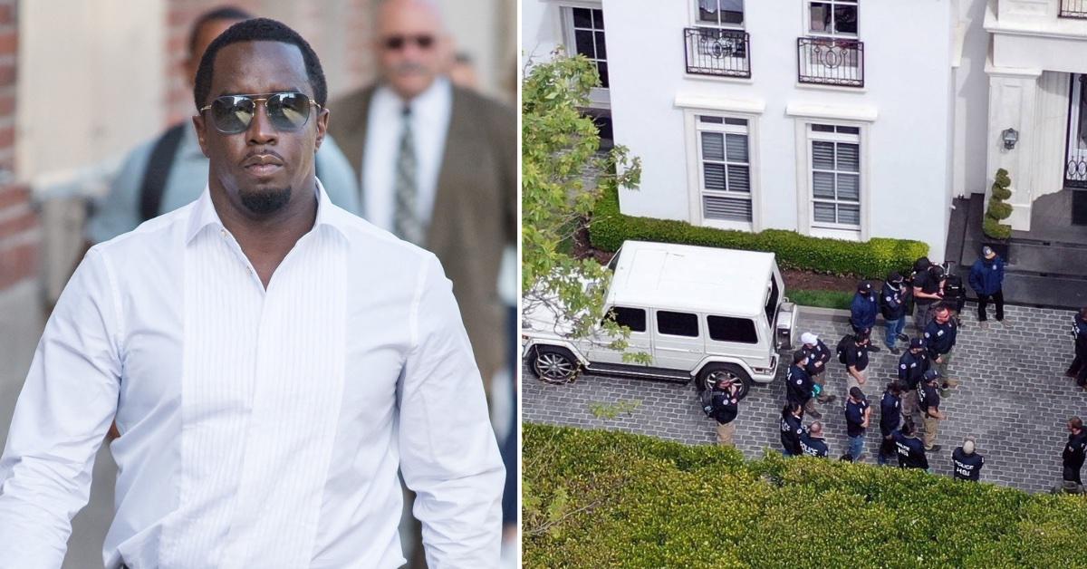 Diddy Served Legal Papers at Beverly Hills Mansion Days Before Federal ...