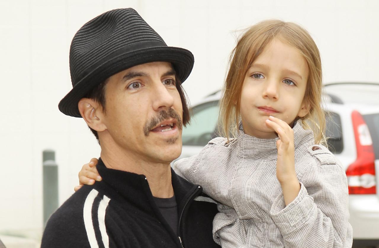 ‘Red Hot Chili Peppers’ Anthony Kiedis In Custody Battle With Ex Over Son