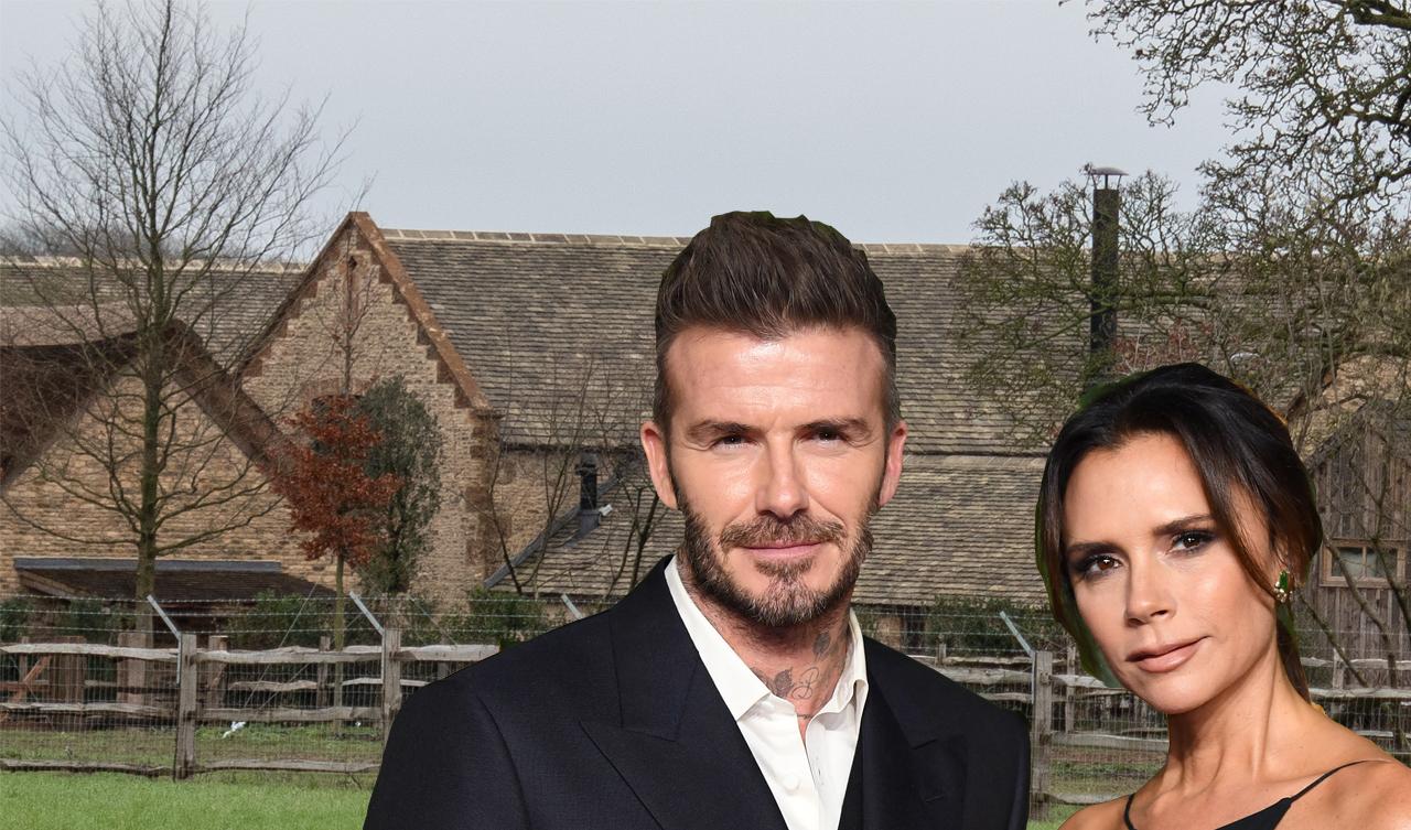 The Beckhams Turn British Country House Into Fortress