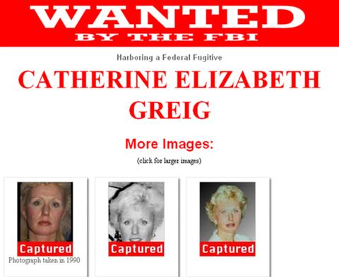 Whitey Bulger And Girlfriend Catherine Grieg On The Run From The Law