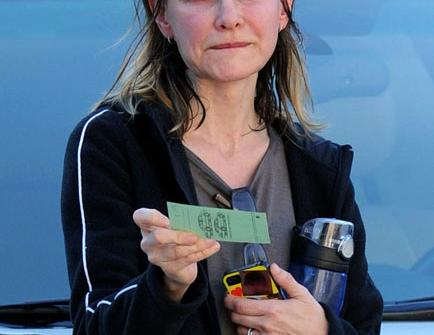 Actress Calista Flockhart Goes Makeup Free -- Not Bad For Nearly 50!