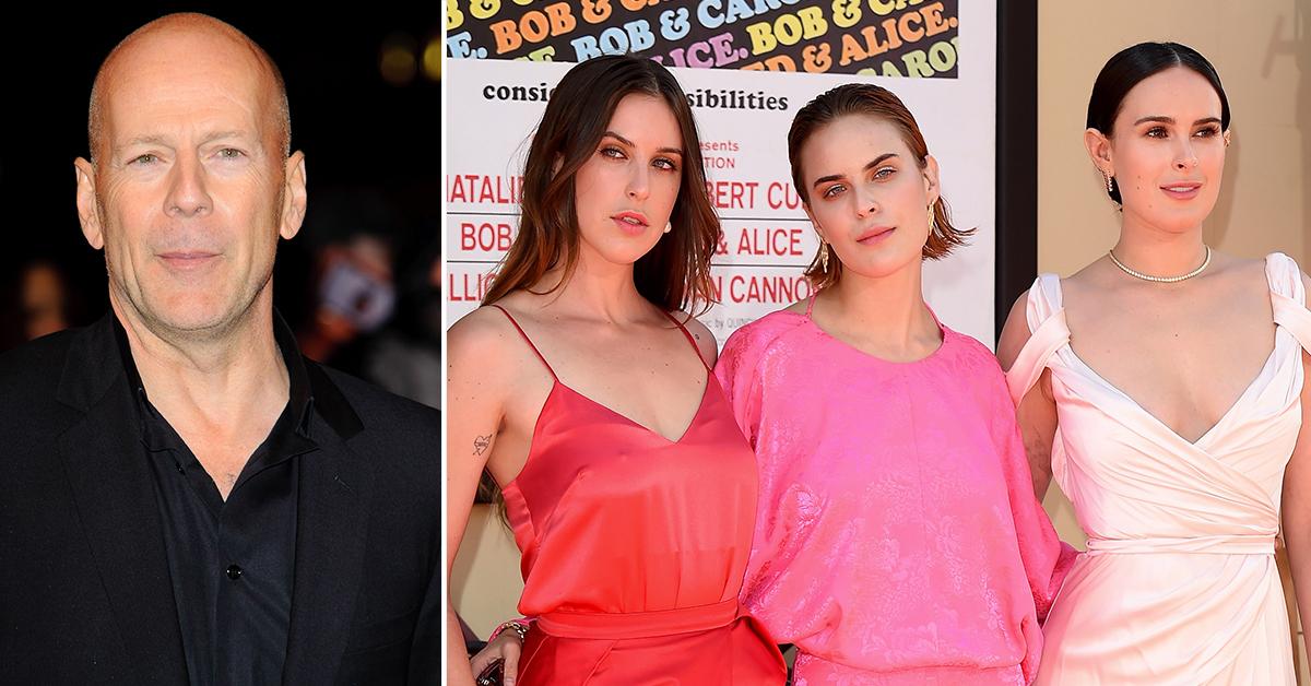 Bruce Willis Revised Will, Daughters Allegedly Get $1 Million Each