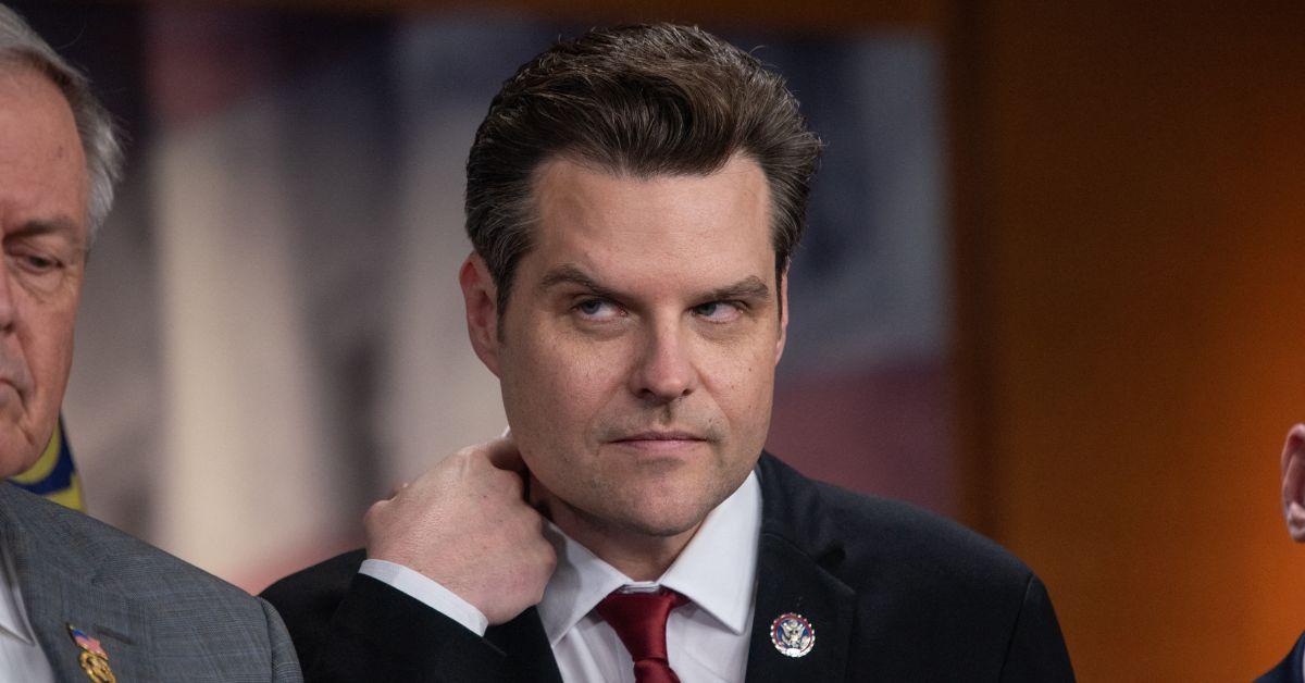 Witness Tells FBI She Had Sex With Matt Gaetz at Drug-Fueled Party She ...