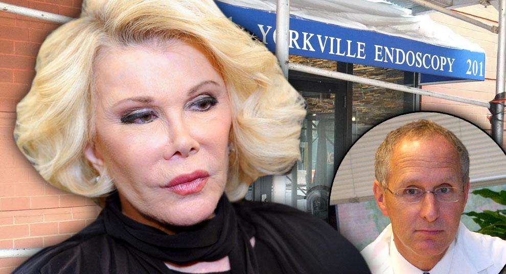Shocking Snapshot: Joan Rivers' Doctor Took Pics Of Late Comic While ...