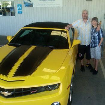 PHOTO: Celebrity Chef Guy Fieri Shows Off 'Bitchin’ Camaro'