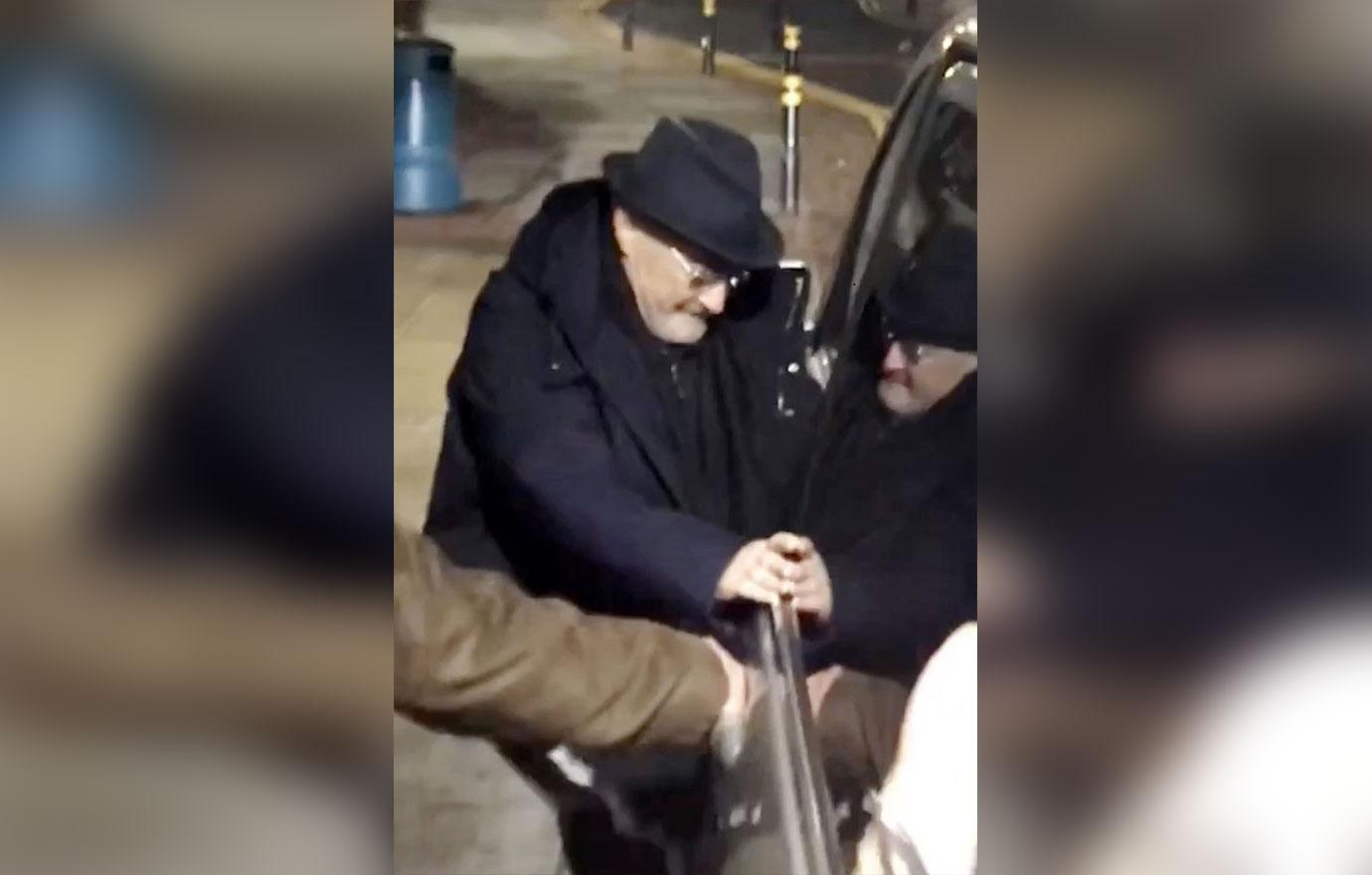 Phil Collins Looks Frail & Sick While Leaving Hospital Before Show