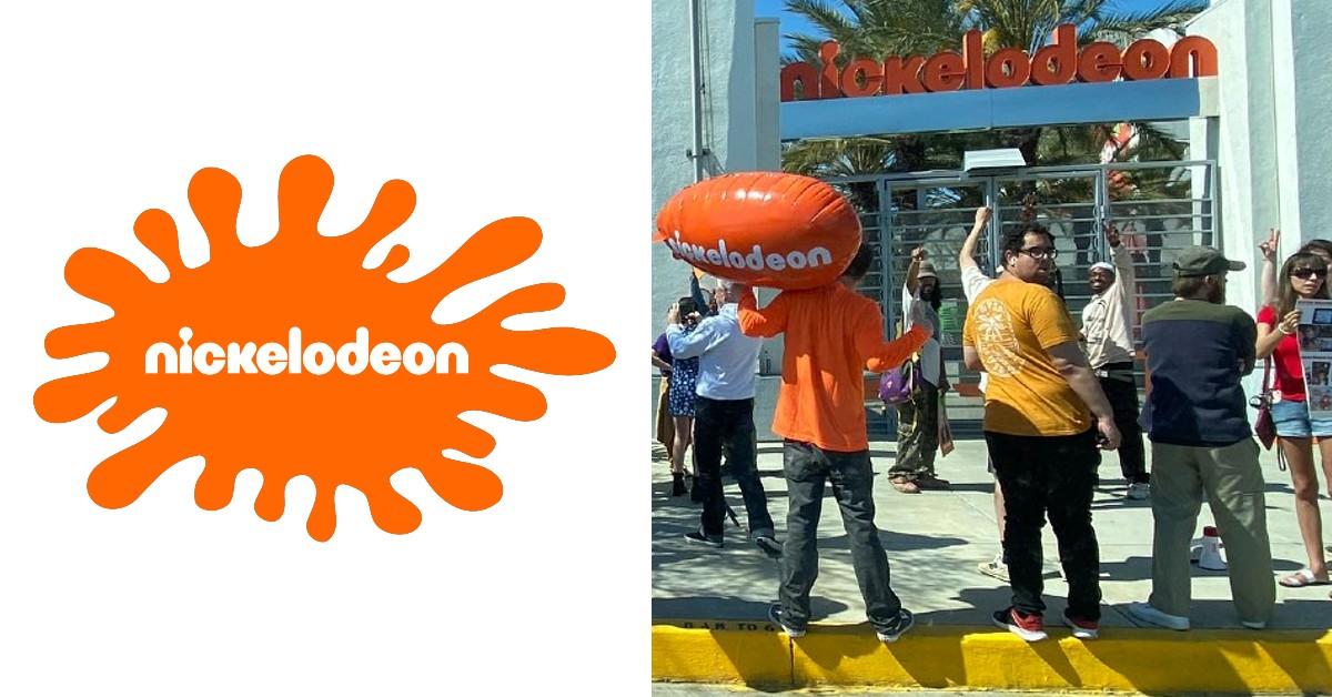 Ex-Nickelodeon Stars Protest Outside of Burbank Studios Following ...